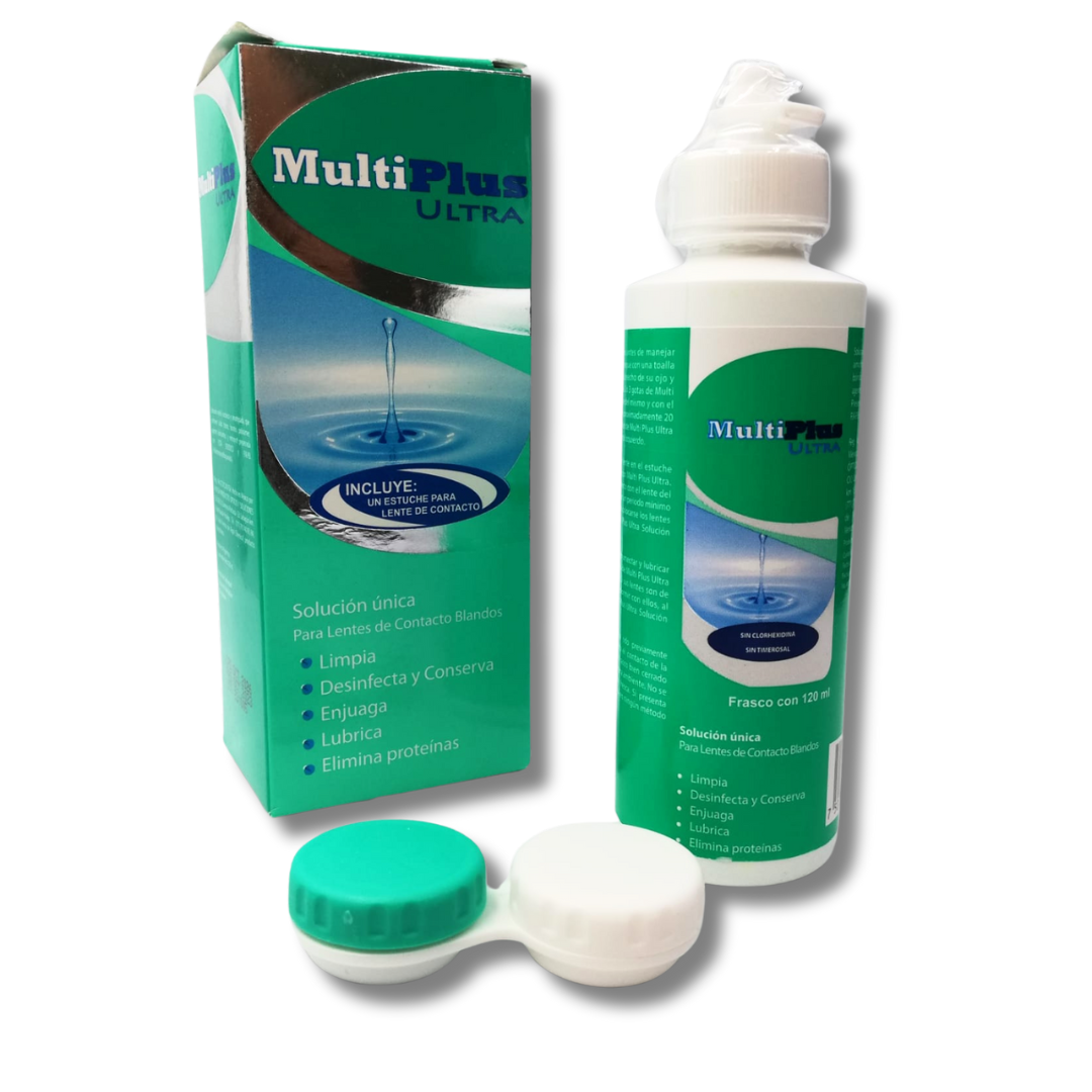 SOLUCION PARA LENTE DE CONTACTO MULTIPLUS ULTRA 120ml – SILSA OPTICA